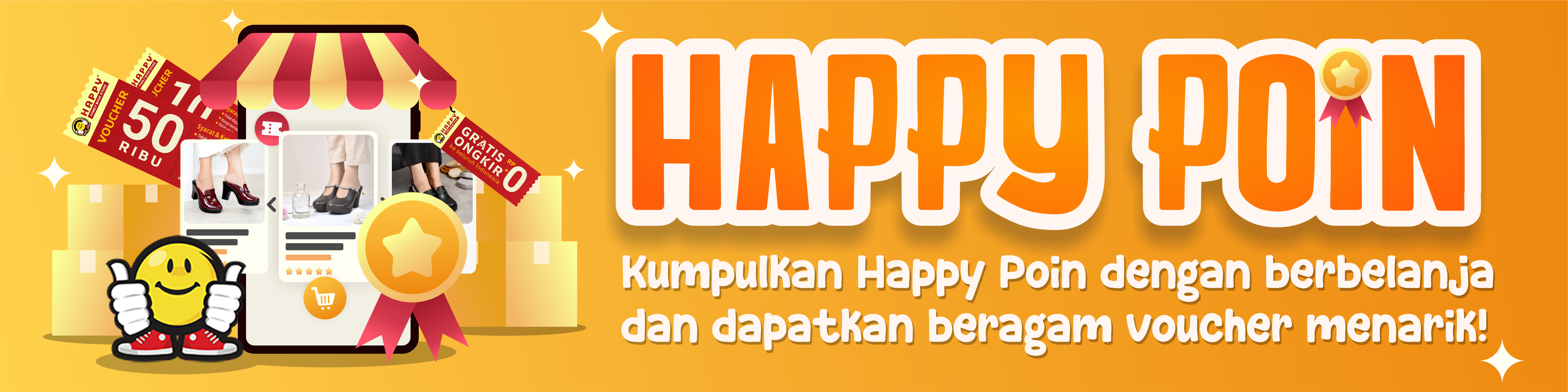 Happy Store | Tempat Terbaik Untuk Sepatu Yang Terbaik